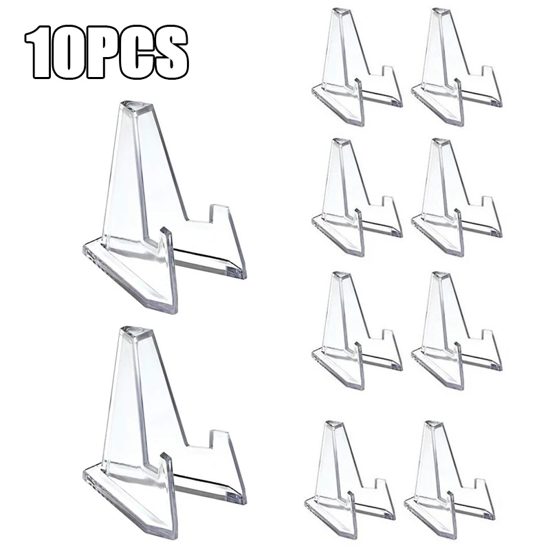 10-20pcs-Clear-Acrylic-Coin-Display-Stand-Bracket-Curtain-Storage-Rack ...