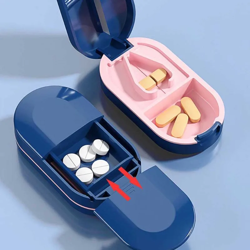 Medicine-Pill-Cutter-Box-Portable-Drug-Box-Useful-Grinder-Splitter ...
