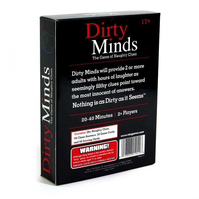 Dirty Minds Clues And Answers