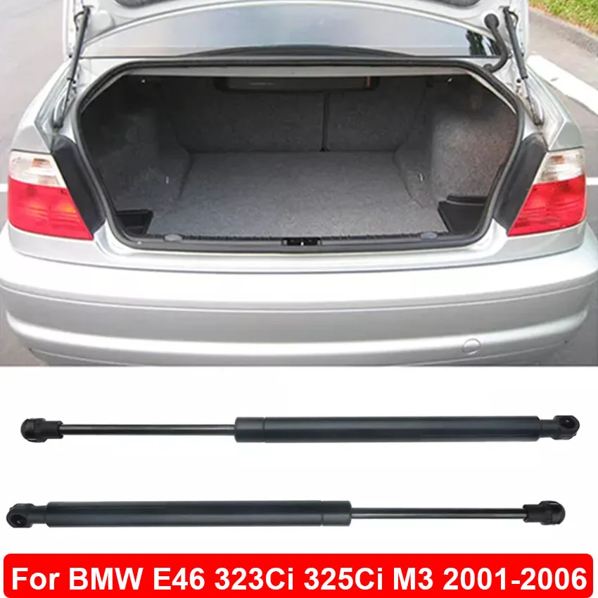 Rear Tailgate Gas Struts Spring Lift Supports For BMW E46 323Ci 325Ci ...