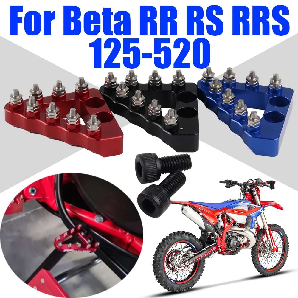 Rear-Foot-Brake-Pedal-Step-Tip-Plate-Parts-For-Beta-RR-RS-RRS-Xtrainer ...