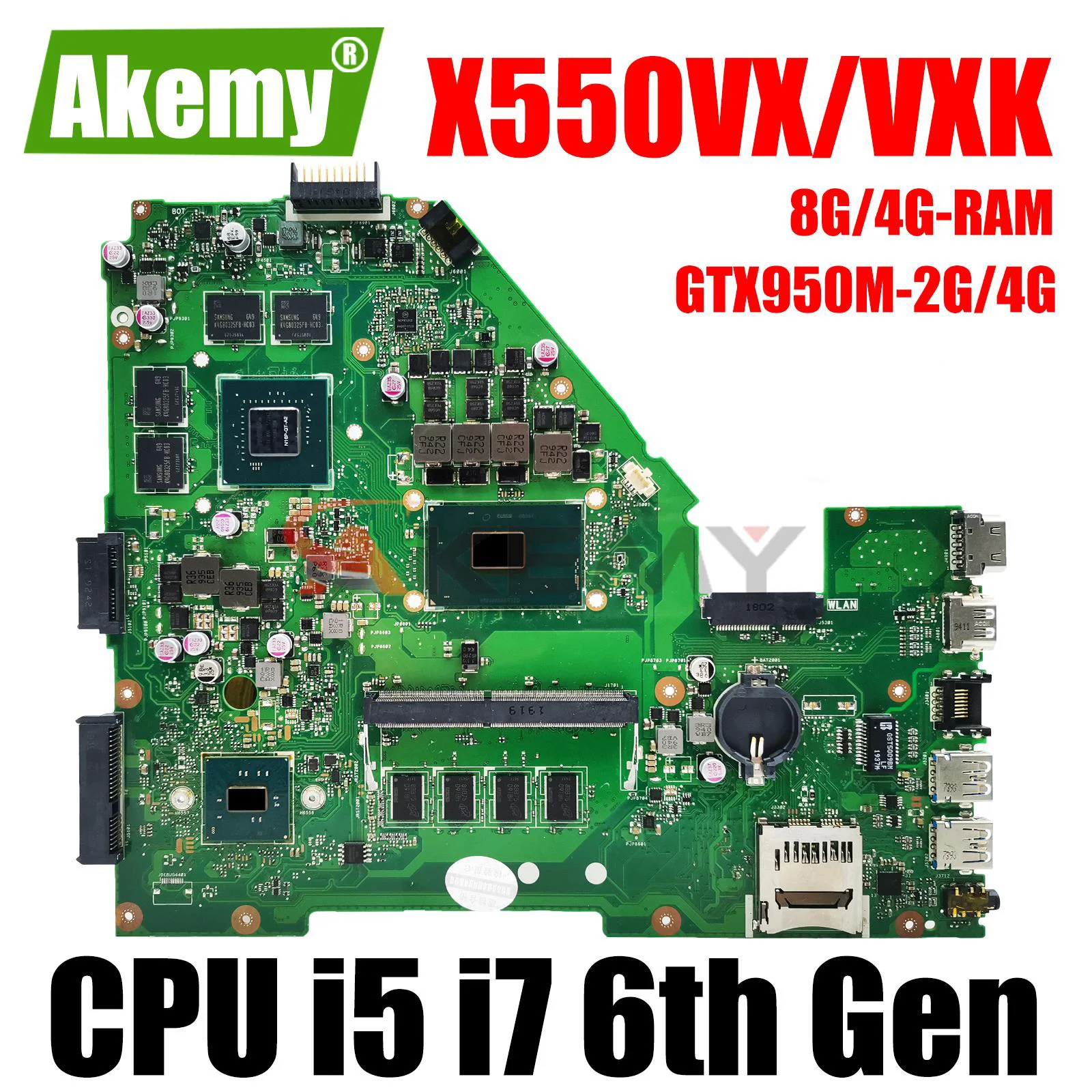 X550VX-X550VXK-Placa-m-e-para-ASUS-A550V-W50V-X550VQ-FH5900V-Mainboard ...