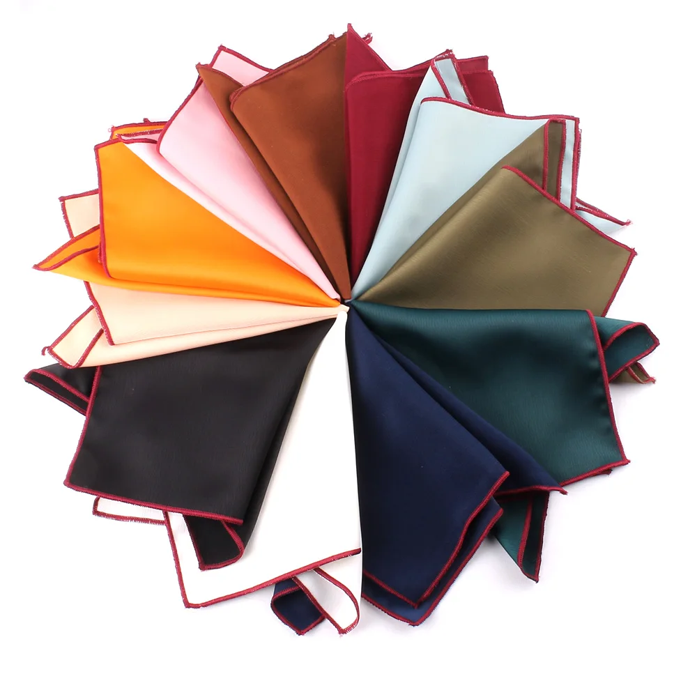 Satin-Solid-Pocket-Square-For-Men-Women-Multi-color-Kerchief-Men-s ...