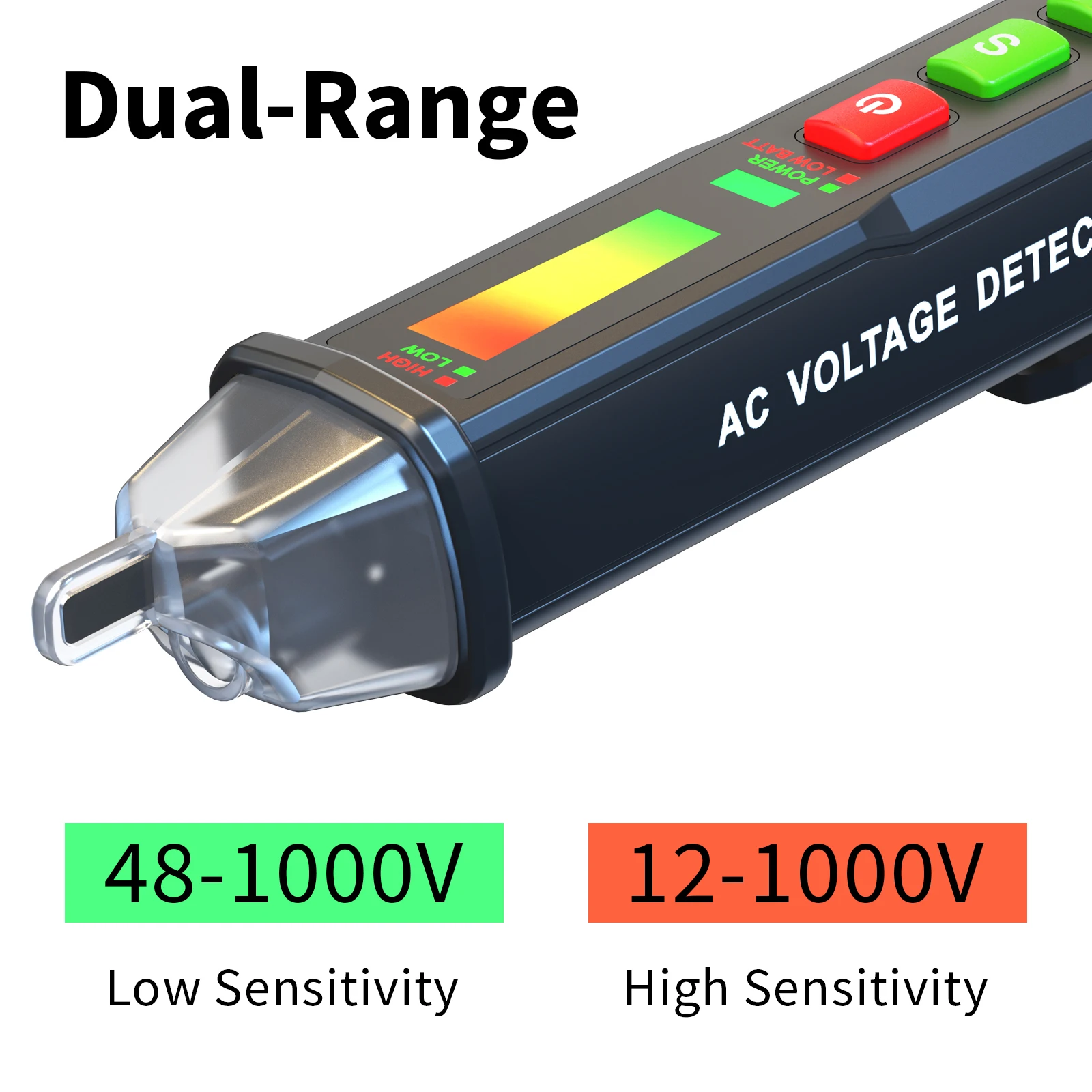 Zoyi DB02 AC Voltage Tester - Non-Contact Voltage Test Pen with ...
