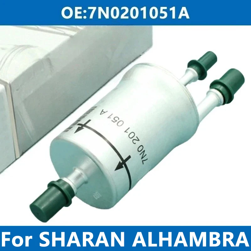 1/6PCS Car Engine Fuel Filter 7N0201051A For VW SHARAN 7N1 7N2 SEAT ...