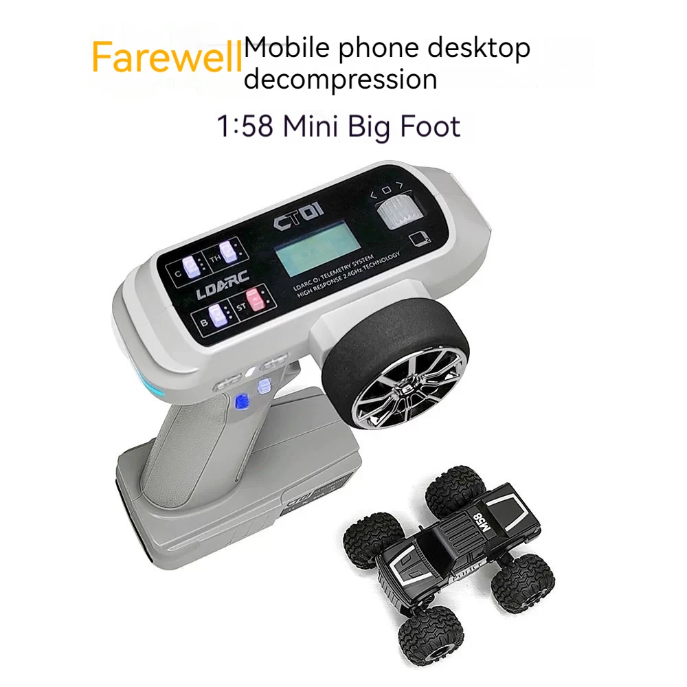 LDARC-Raidian-M58-1-58-Mini-Desktop-Remote-Control-Car-Ct01-Remote ...