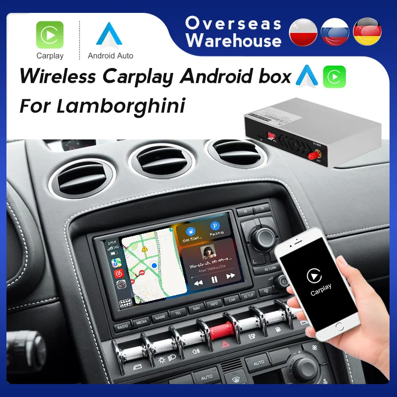 Wireless-Carplay-Android-Auto-Module-Decoder-Box-For-Lamborghini ...