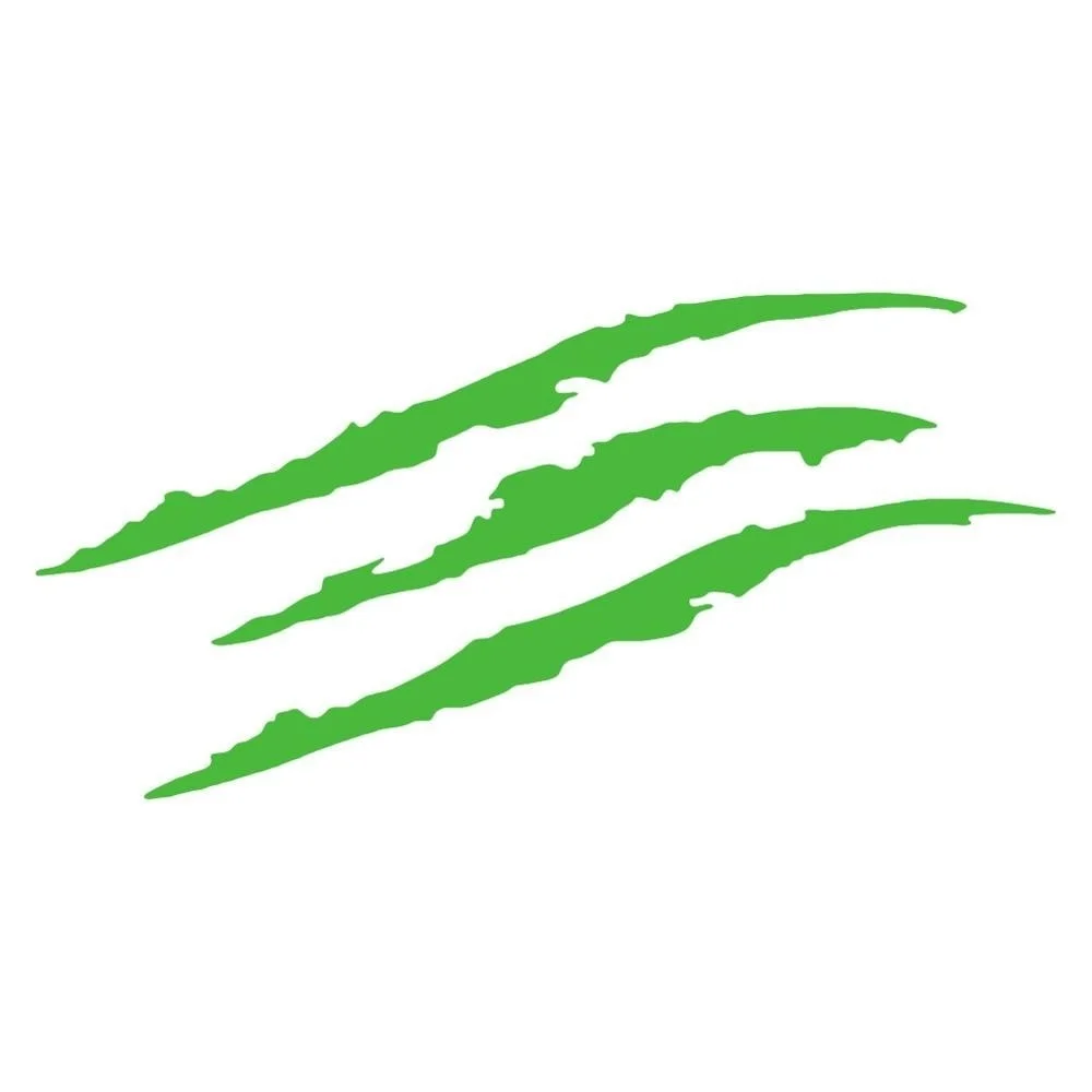 Car Sticker Reflective Monster Ghost Claw Scratch Stripe Marks ...