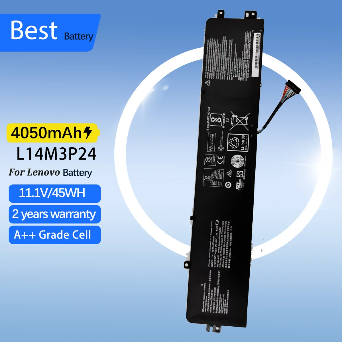 L14M3P24 L16S3P24 Laptop Battery For Lenovo Ideapad 700-15ISK 151SK ...