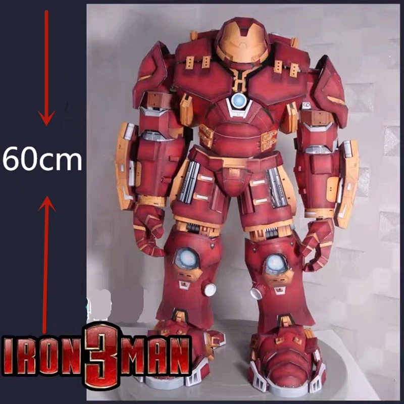 60cm-Hulkbuster-Iron-Man-3D-Paper-Model-DIY-Papercraft-DIY-Hand-made ...