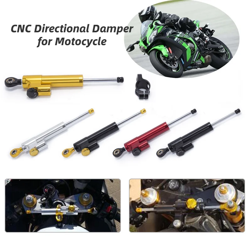 Motorcycle-CNC-Universal-Stabilizer-Damper-Complete-Steering-Mounting ...