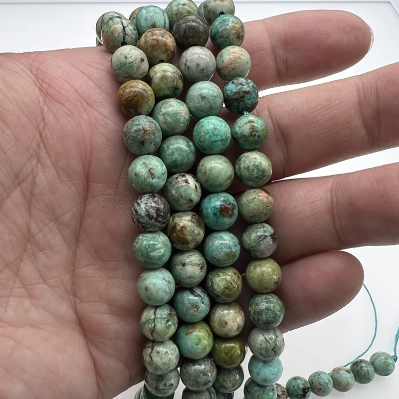 Genuine Green Turquoise Beads