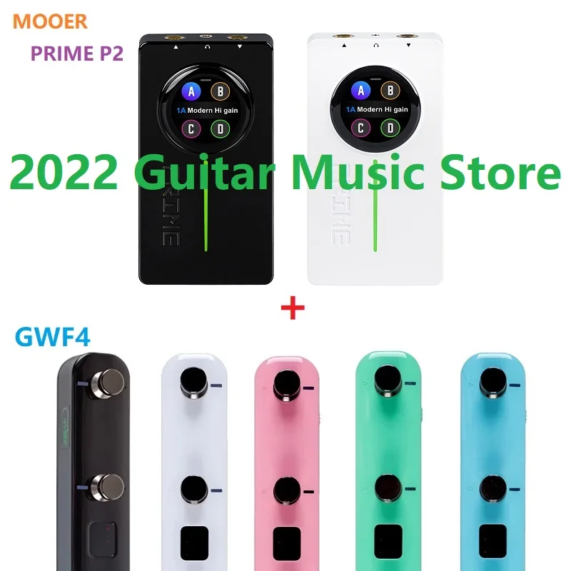 MOOER-PRIME-P2-Portable-Smart-Effects-and-GWF4-wireless-foot-switch ...