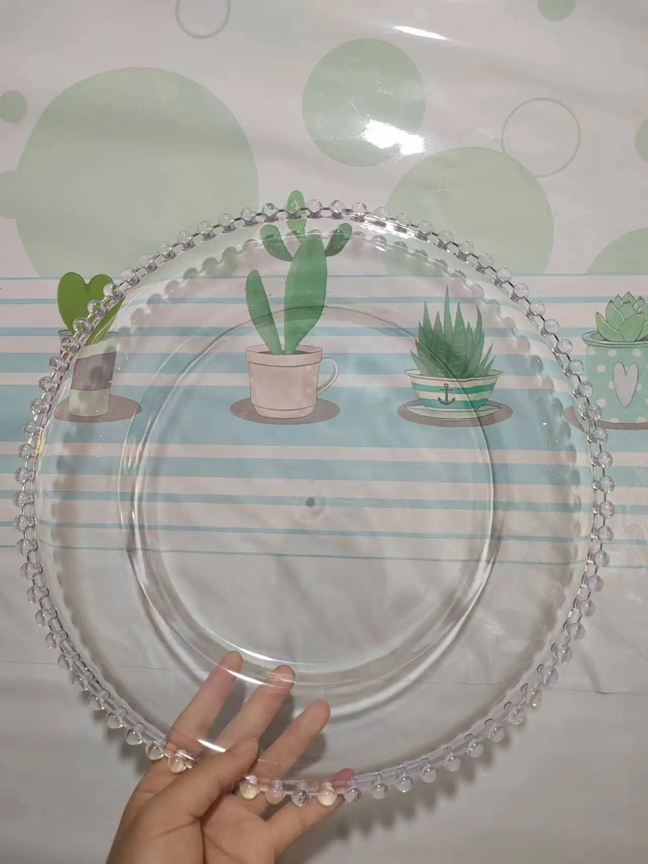 Clear-Plastic-Charger-Plates-with-Transparent-Acrylic-Wedding-Xmas ...