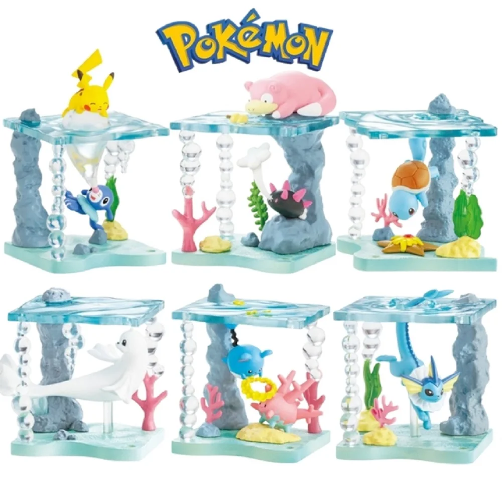 6pcs-set-Anime-Pokemon-World-In-Sea-Collection-Figure-Squirtle-Dewgong ...