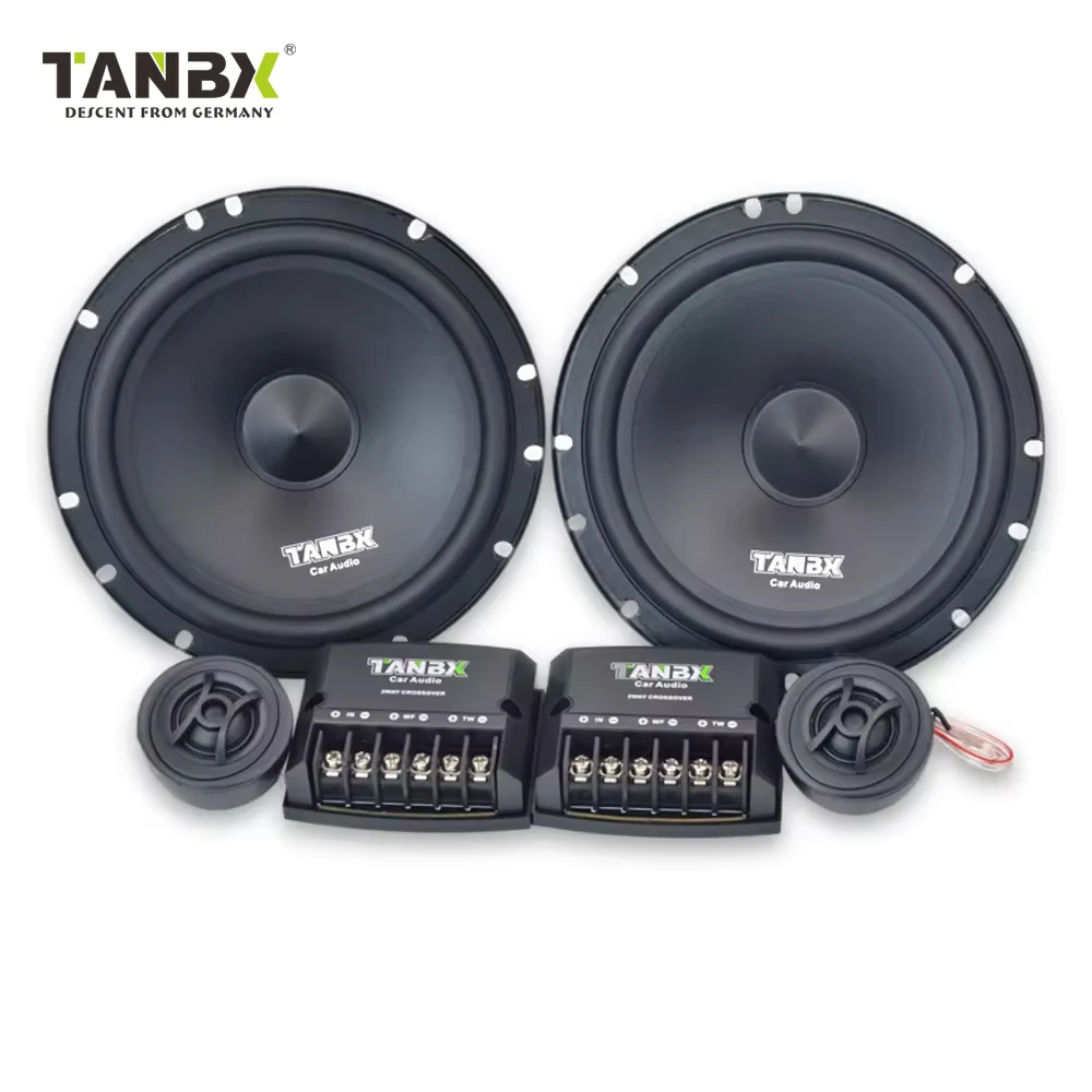 180w New Design Car Audio System 6.5/6Inch 2-way Car Component Speaker ...