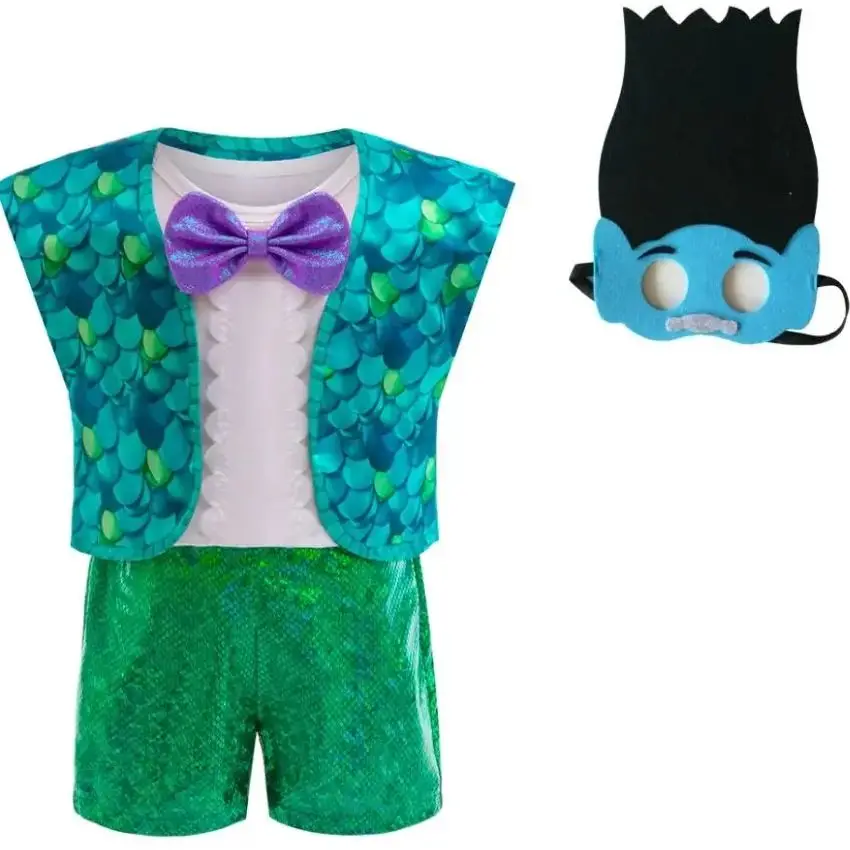 1-6-Yrs-Summer-Children-Kids-Trolls-Branch-Costume-Cosplay-For-Boys ...