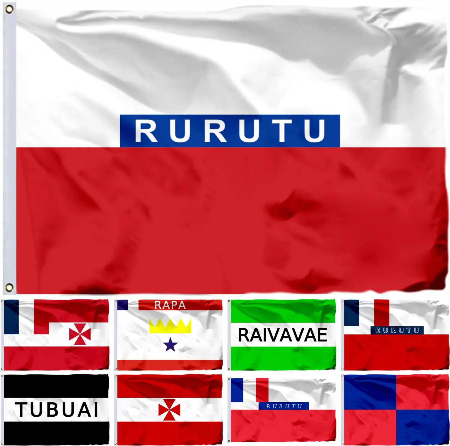 France-Southern-Islands-Rurutu-Kingdom-Flag-3X5FT-Raivavae-and-Rapa ...