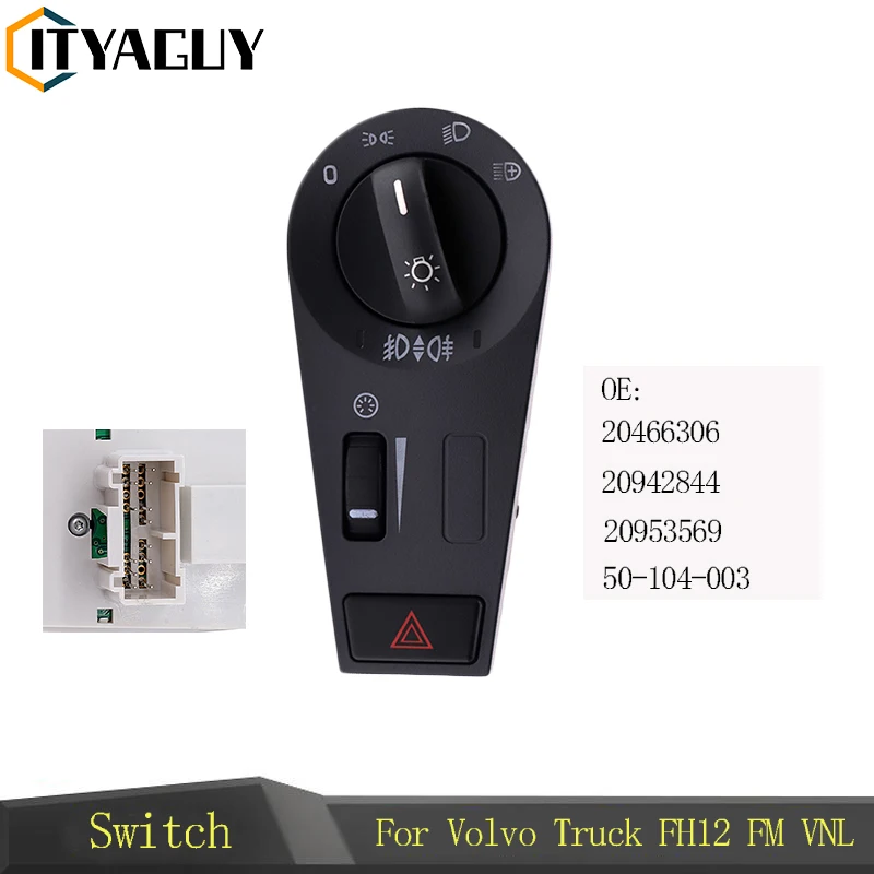 Bot-o-interruptor-de-alimenta-o-para-Volvo-Truck-FH12-FM-VNL-l-mpada-do ...