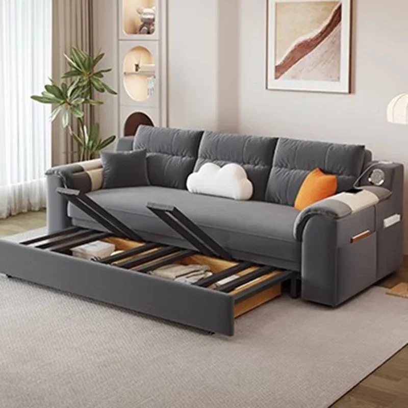 Folding-Sofa-Bed-Dual-Purpose-Multi-Functional-Multifunction-Luxury ...