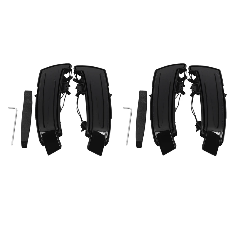 2X Car Flowing Turn Signal Light Side Wing Rearview Mirror LED Dynamic ...