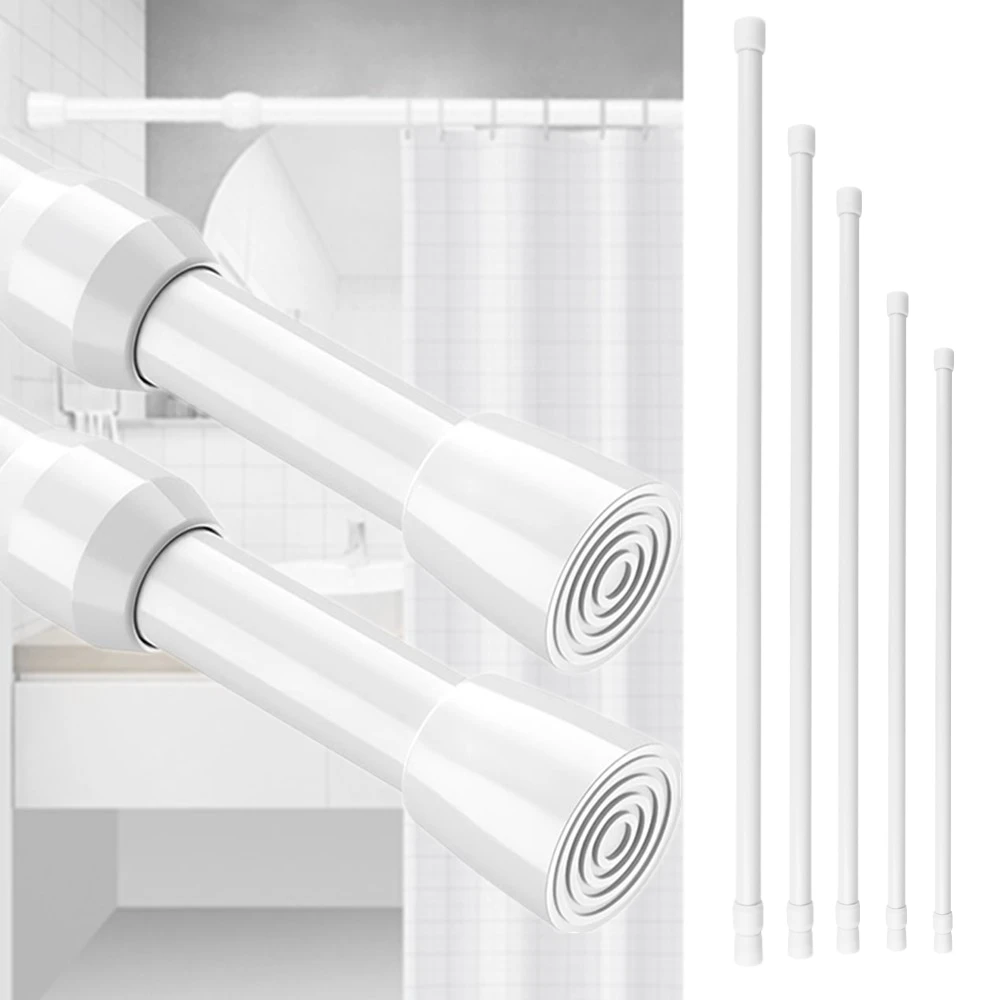 40-190CM-Multi-Purpose-Spring-Loaded-Extendable-Telescopic-Curtain-Pole ...