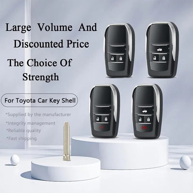 Modified-Key-2-3-4-Buttons-Fob-For-Toyota-Reiz-Camry-Rav4-Yaris-Corolla ...