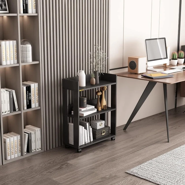 Bookcase Through End Tables