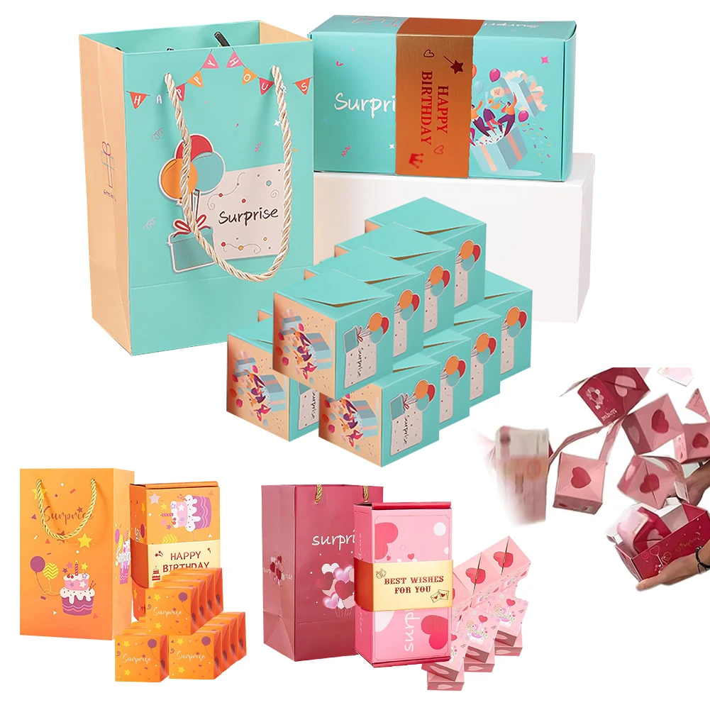 12-16-20Pcs-Surprise-Gift-Box-Creative-Surprise-Money-Box-Unique ...