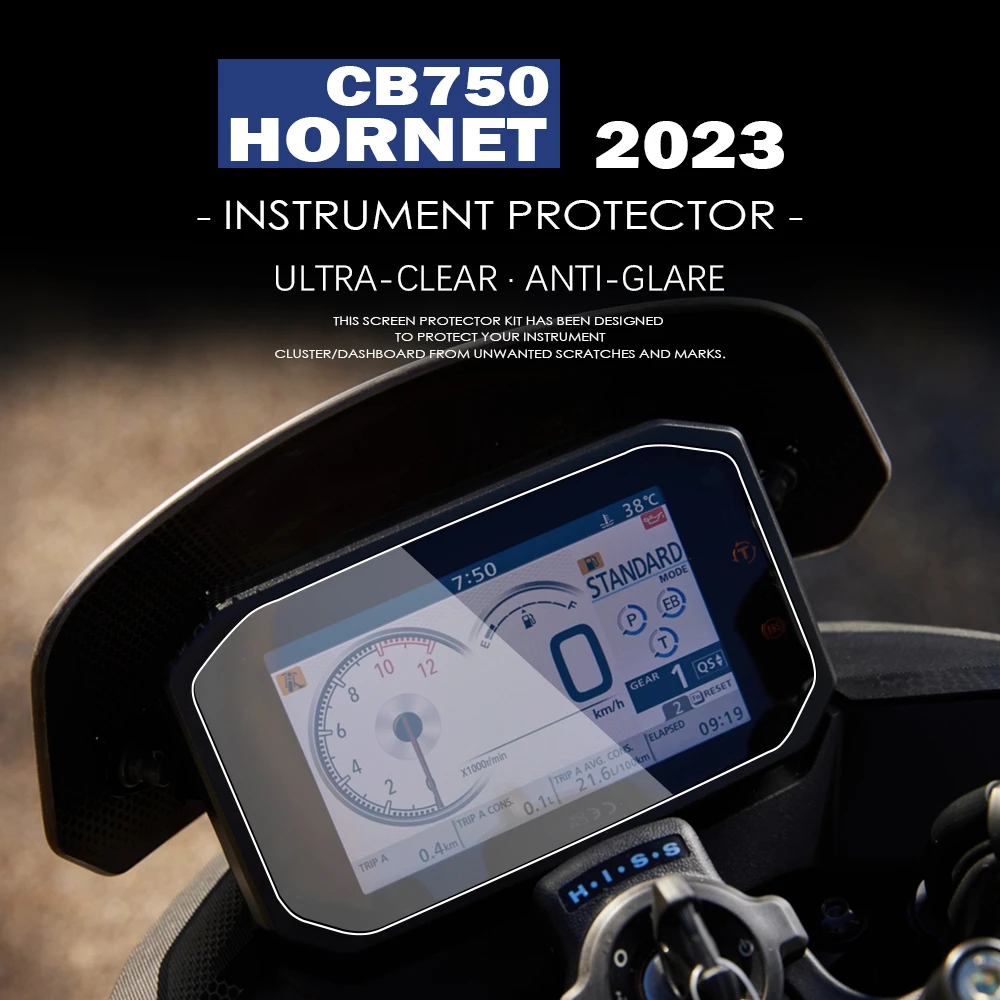 CB750 Hornet Accessories for Honda CB 750 2023 Motorcycle Scratch Cluster Screen Dashboard ...