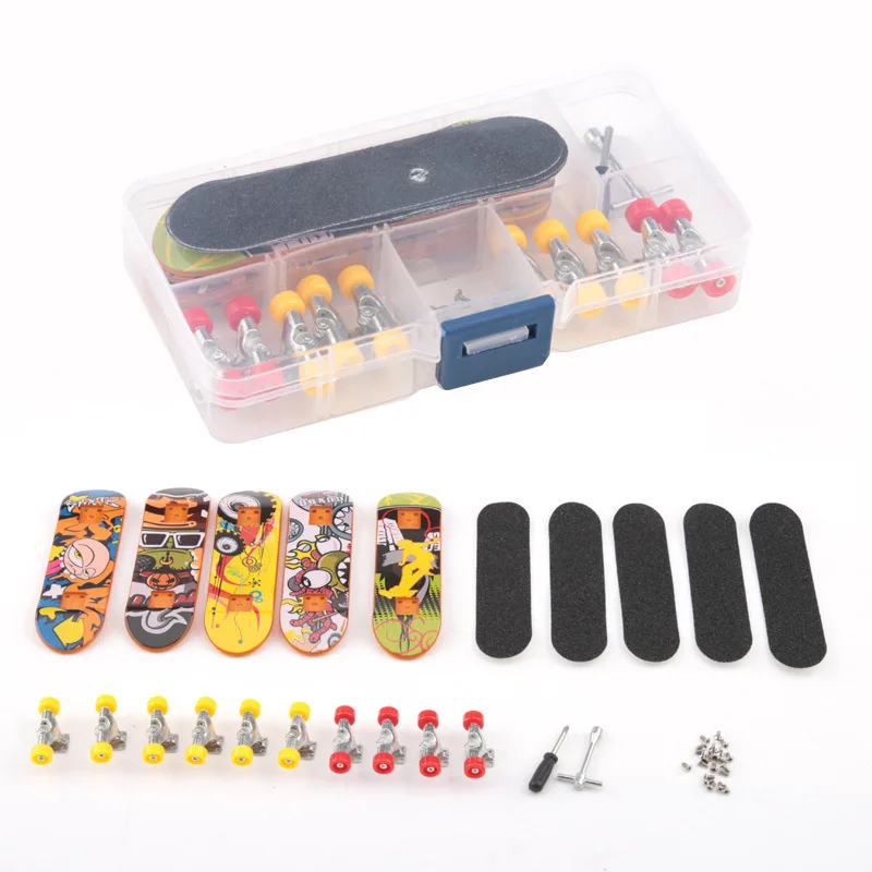 Fingerboard-Toy-Finger-Skateboard-Mini-Fingerboard-Portable-Zinc-Alloy ...
