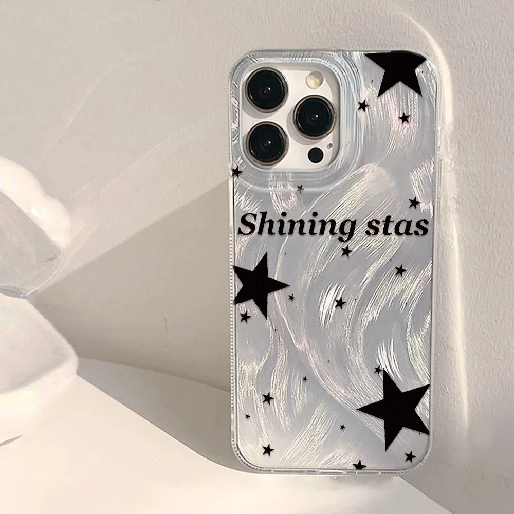 Star Pattern Phone Case for iPhone17 ProMax 17 Pro 17Air 17 16ProMax ...