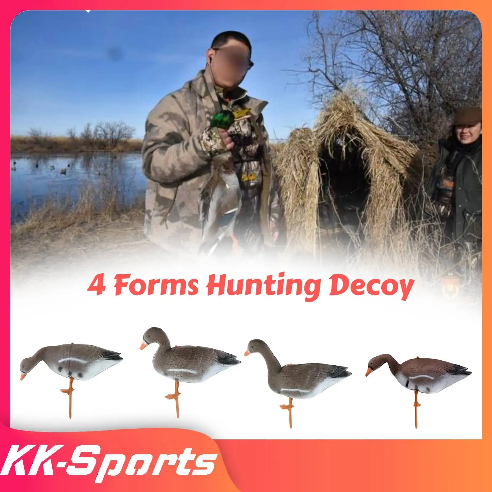 Vivid-Goose-Full-Body-Goose-Hunting-Decoy-Scarer-Scarecrow-Crow-Decor ...