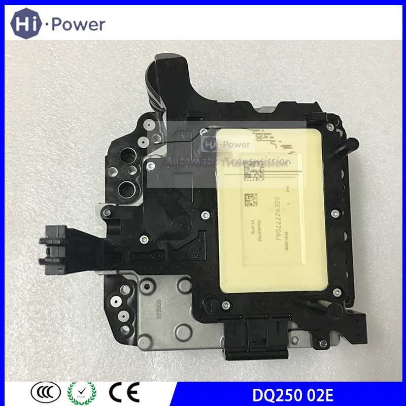 Transmisión DQ250, 6 velocidades, DSG 02E, cuerpo de válvula + TCU 100% ...