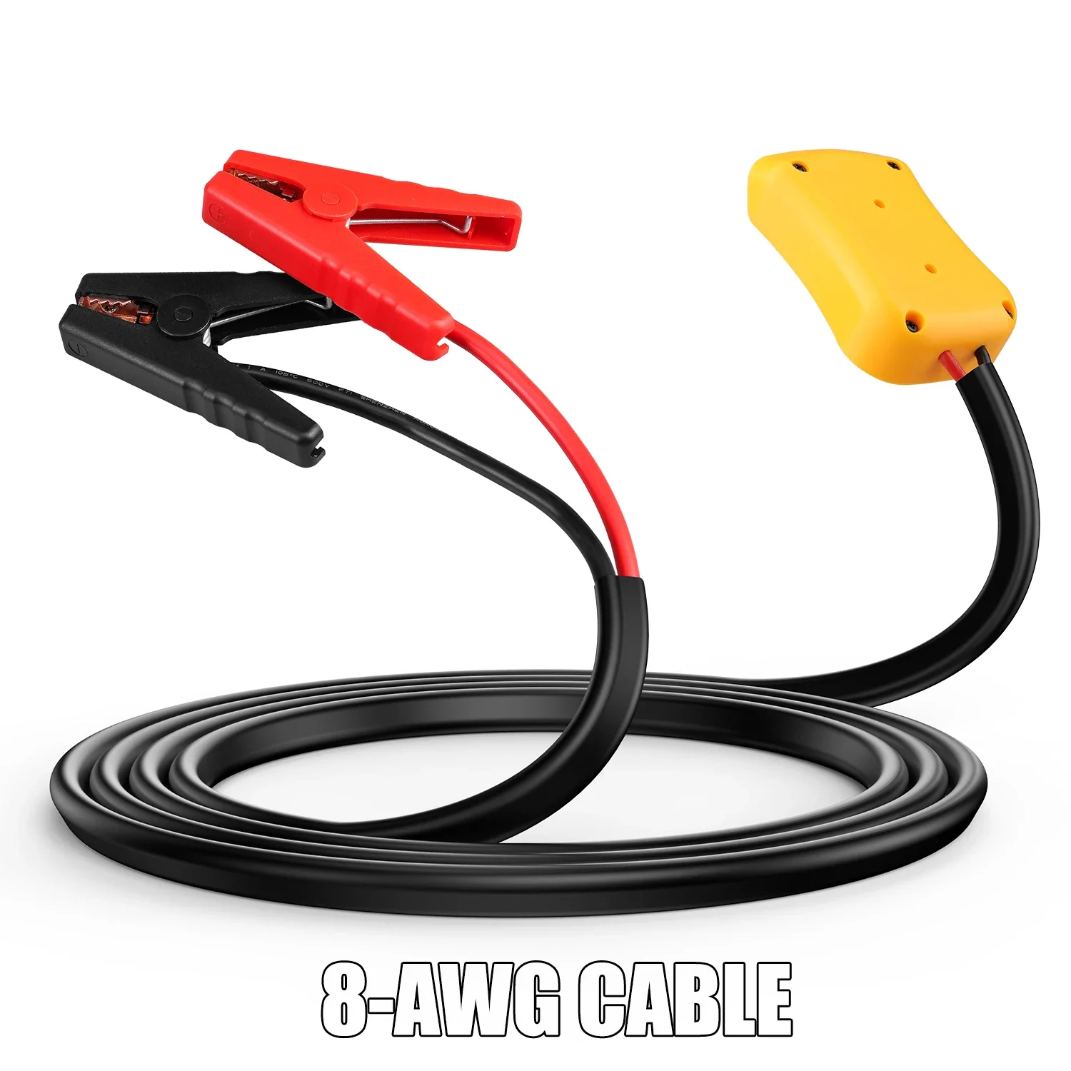 Jump Starter Cable Jumper Cable Clamps For DeWalt 20V Battery, 5.9FT ...
