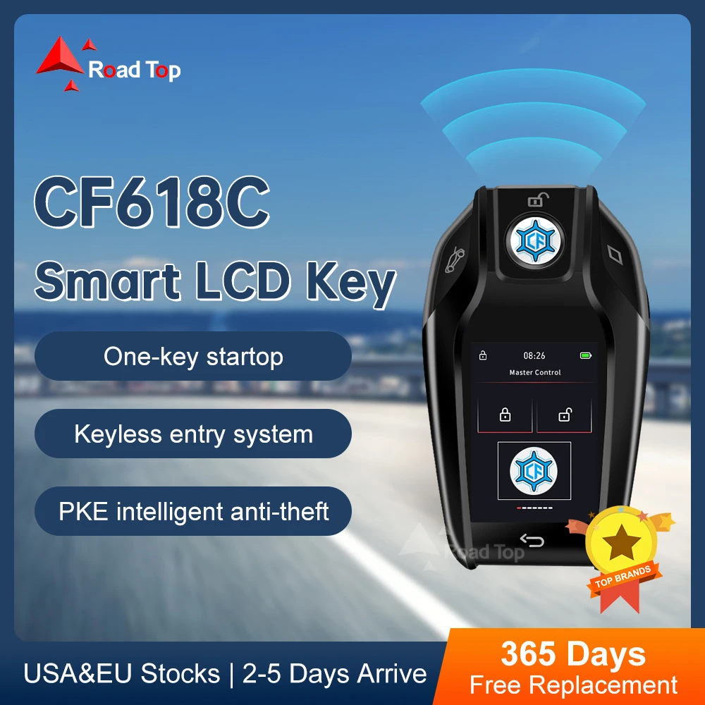 Modificado-Universal-Smart-Remote-Car-Key-LCD-inteligente-para-BMW ...