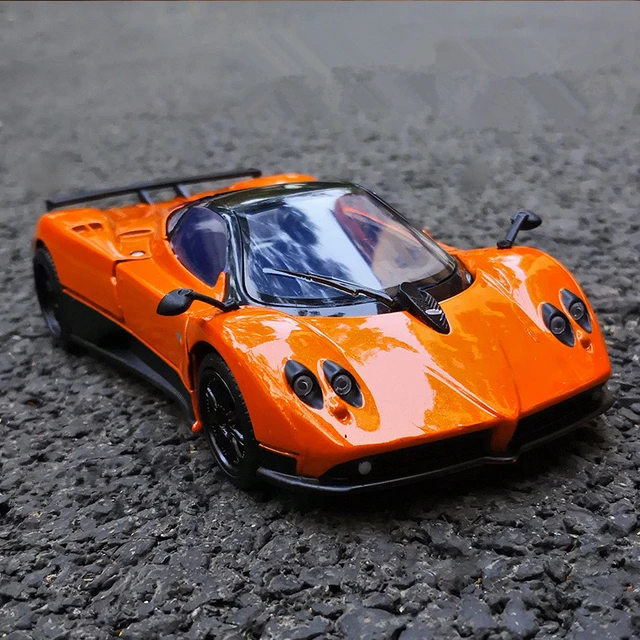 Orange Pagani Zonda F Roadster