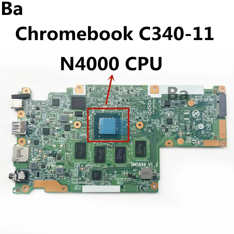 For-Lenovo-Chromebook-C340-11-Laptop-motherboard-With-N4000-CPU-4G-RAM ...
