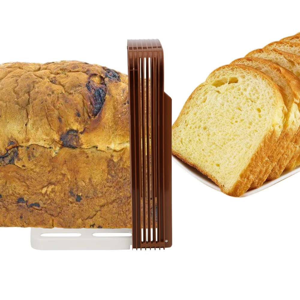 Toast-Bread-Slicer-Stand-Foldable-Loaf-Cutter-Rack-Baking-Tool-Cutting ...