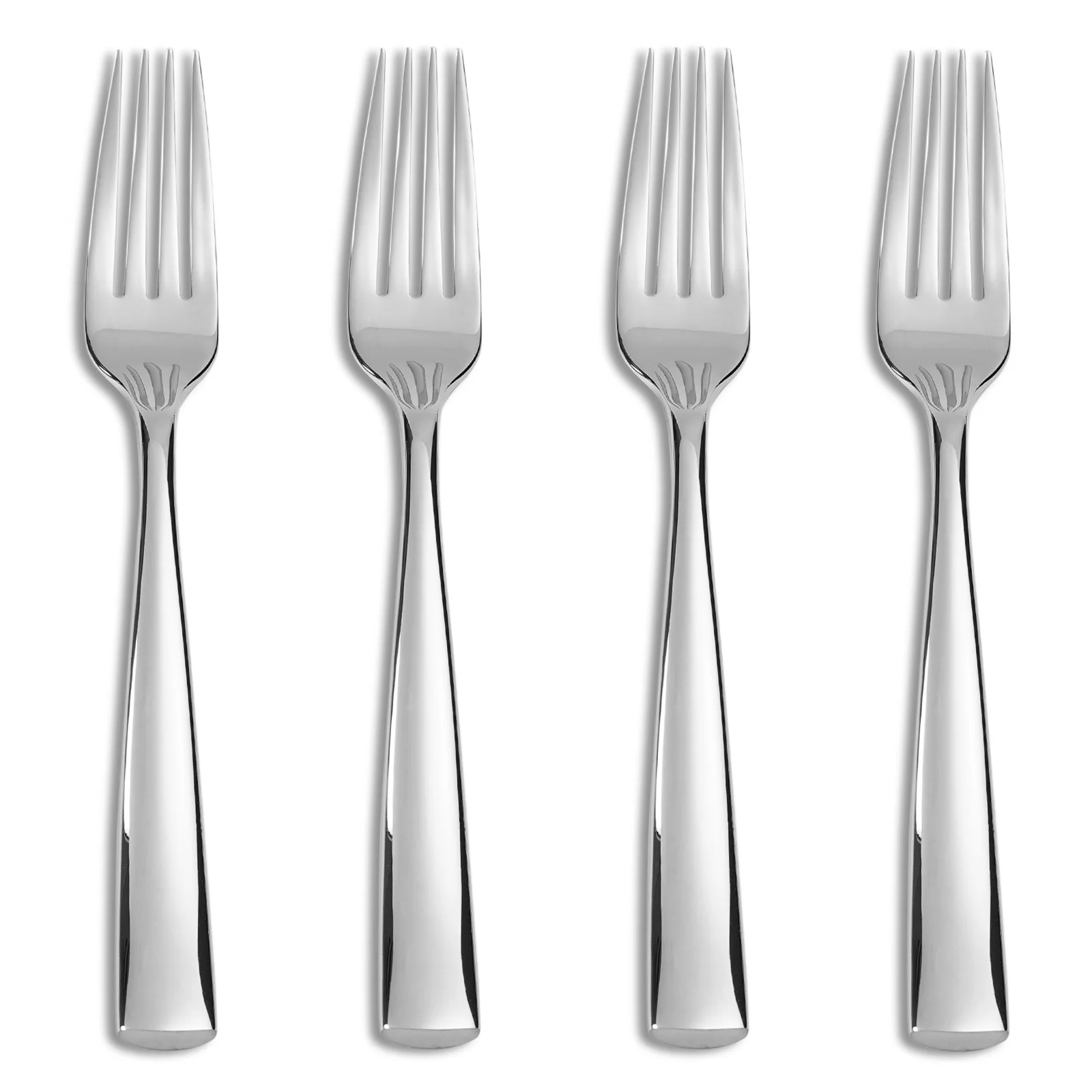 BARENTHAL 4 PCS Stainless Steel Dinner Forks Ergonomic Design Mirror ...