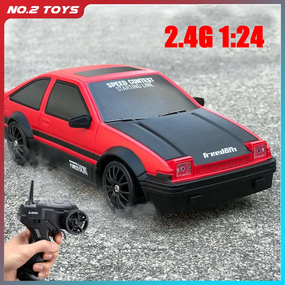 Voiture De Course Télécommandée, Jouet Pour Enfant, Cadeau De Retour À L'école, 2.4g 4wd Rc ...