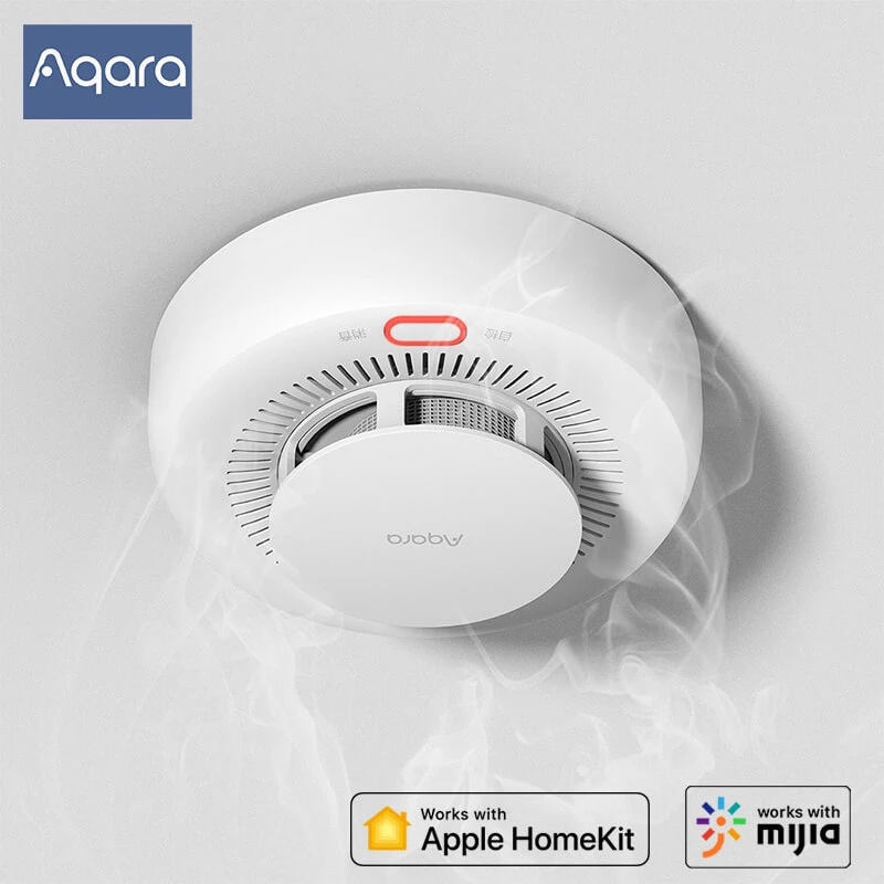 Aqara Smart Smoke Detector Sensor Zigbee 3.0 High Sensitive Local ...