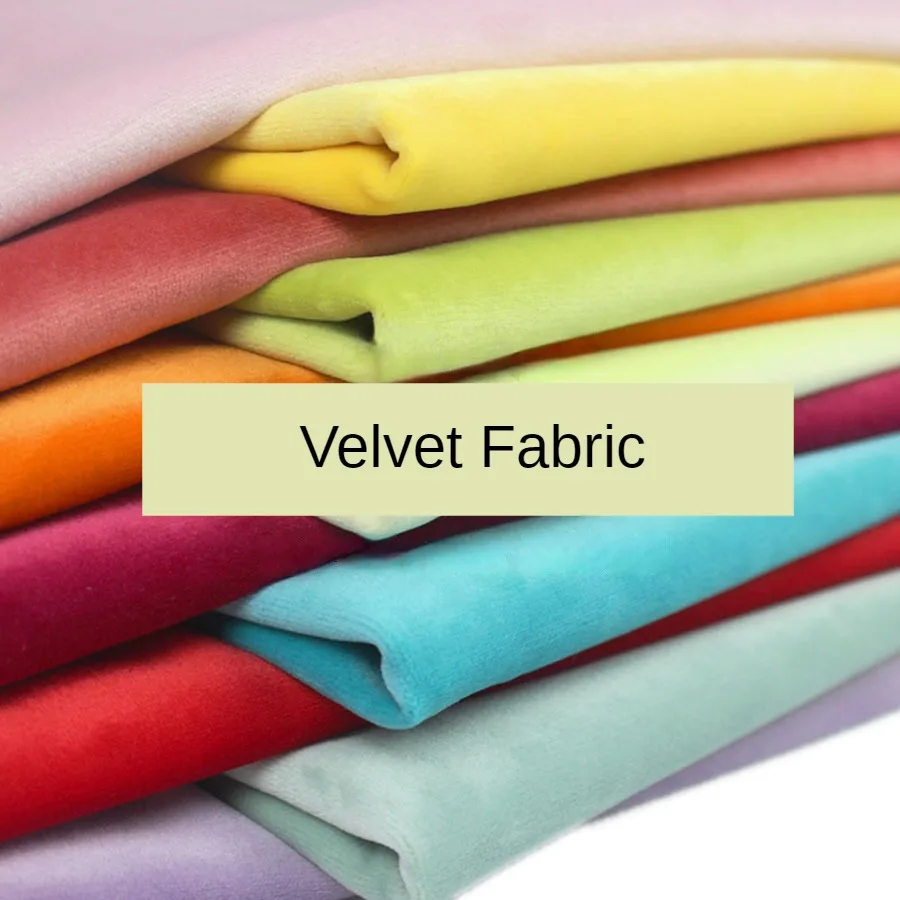 High-grade-Velvet-Fabric-By-Meters-for-Sofacovers-Curtains-Upholstery ...