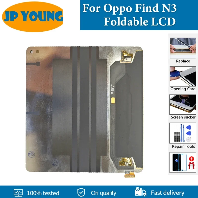 7.82" Original AMOLED For Oppo Find N3 Foldable LCD Touch Panel ...