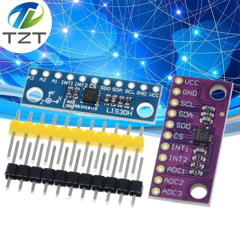 LIS3DSH LIS3DH high-resolution three-axis accelerometer triaxial ...