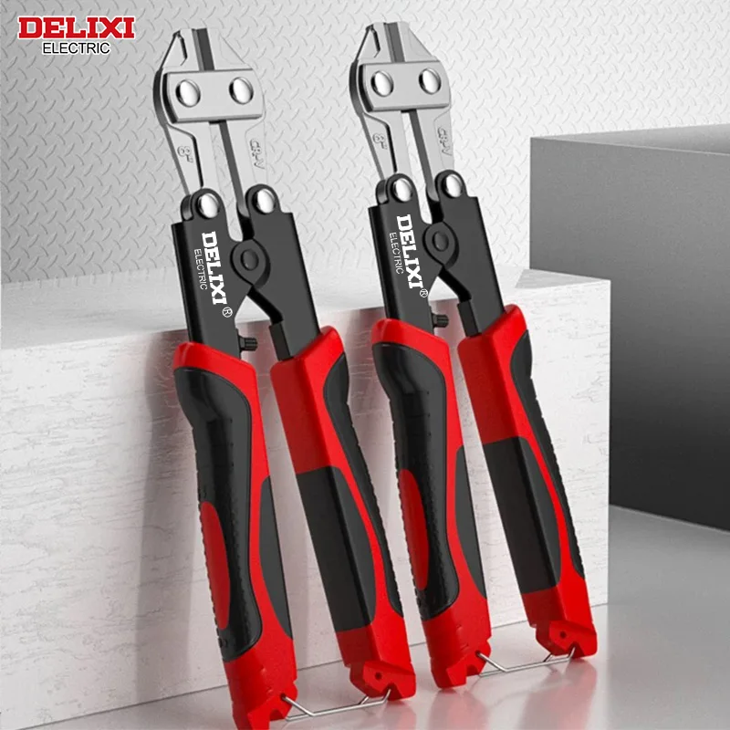DELIXI-ELECTRIC-Bolt-Cutter-8-Wire-Breaker-Pliers-Chain-Lock-Cutter ...