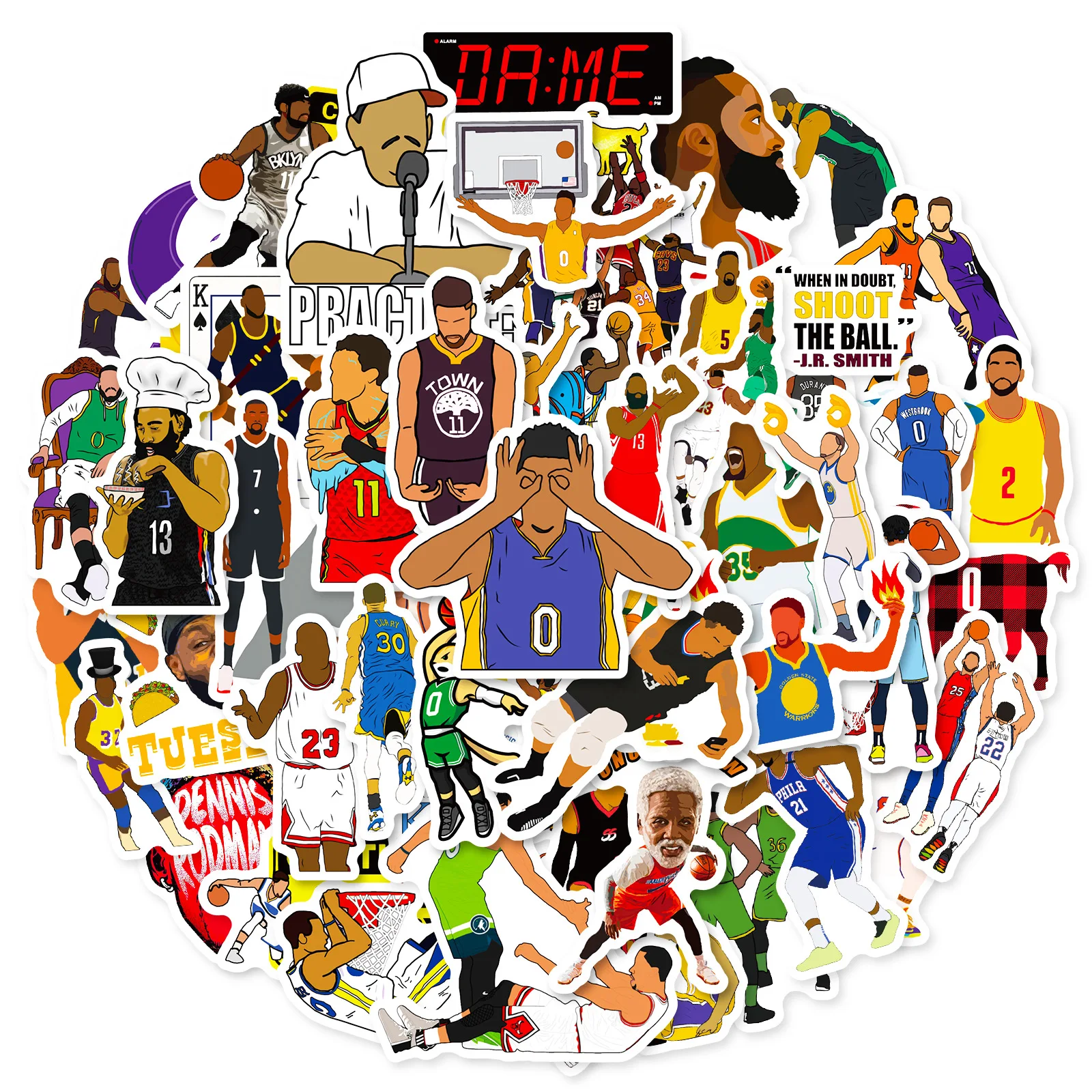 Nba Basketball Player Cartoon