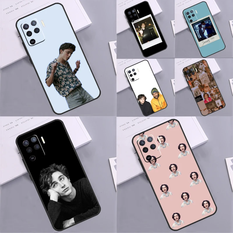 Timothee Chalamet Phone Case For Oppo A78 A98 A80 A40 A60 A18 A38 A58 ...