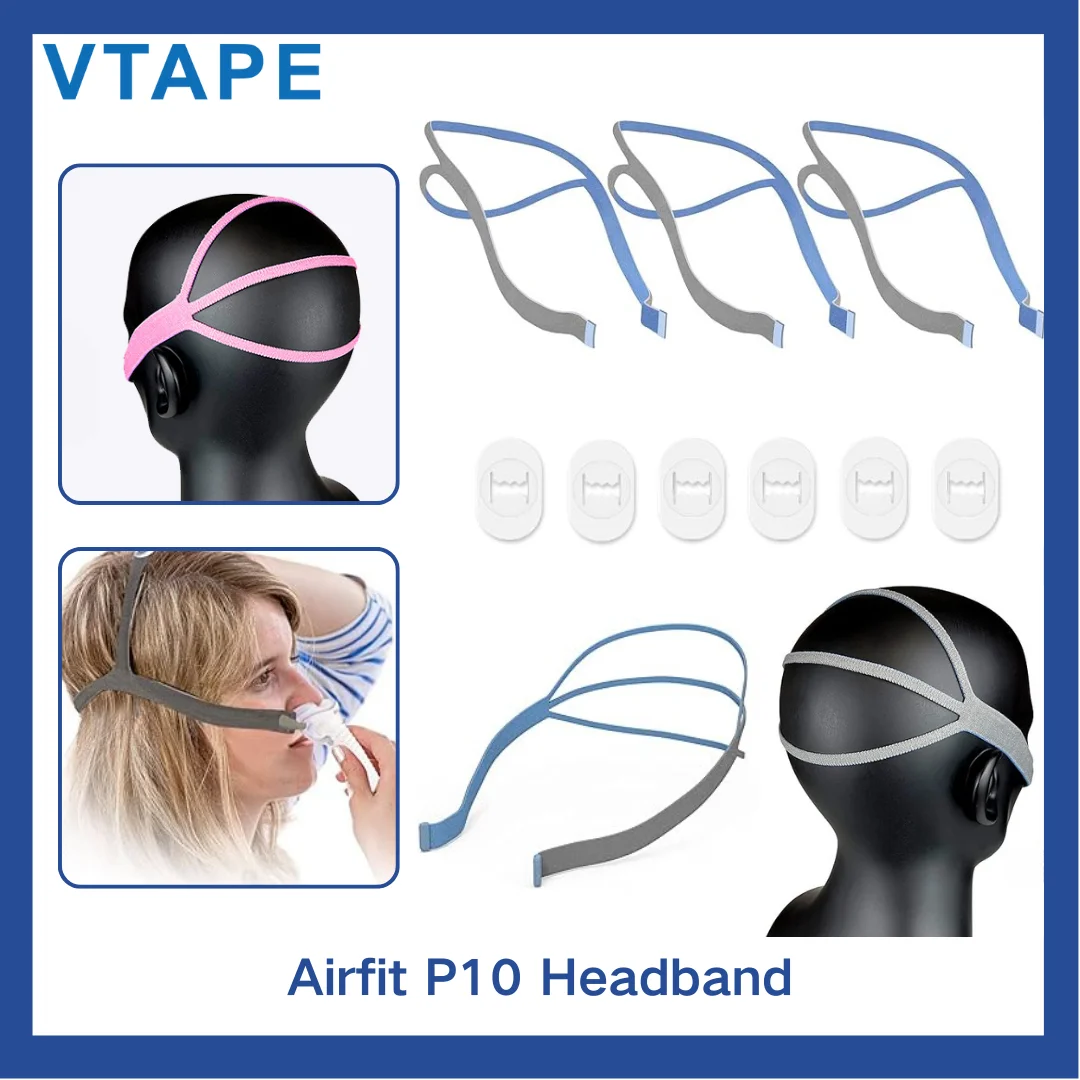 3Pcs-Resmed-Replacement-Headgear-Airfit-P10-Nasal-Pillow-CPAP-Mask-Straps-Included-3-Straps-and ...