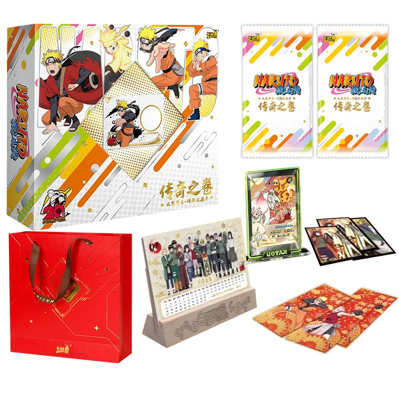 2023-New-KAYOU-Naruto-Card-New-Year-Gift-Box-Rare-SE-Card-Limited-3D-SP ...